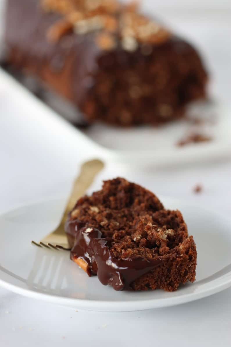 Pretzel Chocolate Cake