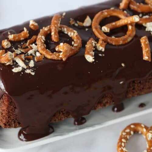 Pretzel Chocolate Cake